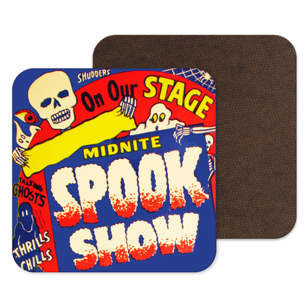 Spook Show Vintage Horror Halloween Coaster – Kitsch Republic